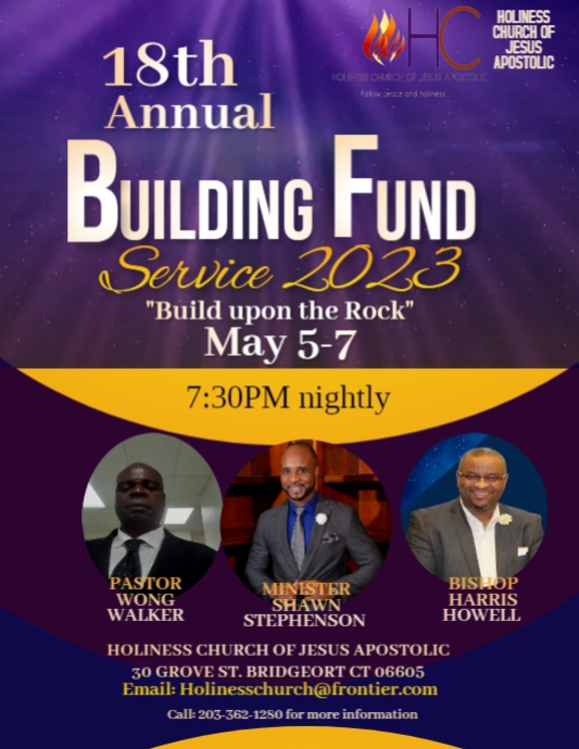 Holy Convocation Flyer | PosterMyWall