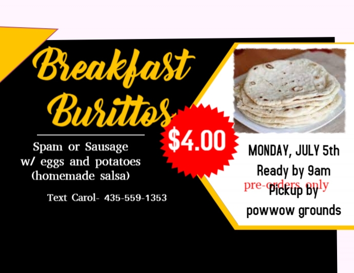 Burrito sale | PosterMyWall