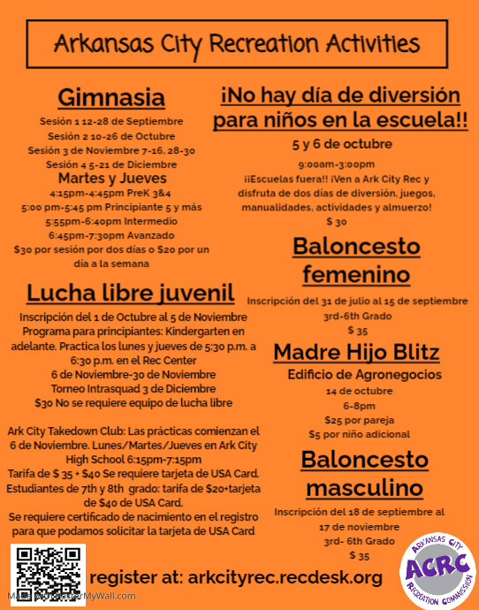 Kids Fall Spanish | PosterMyWall
