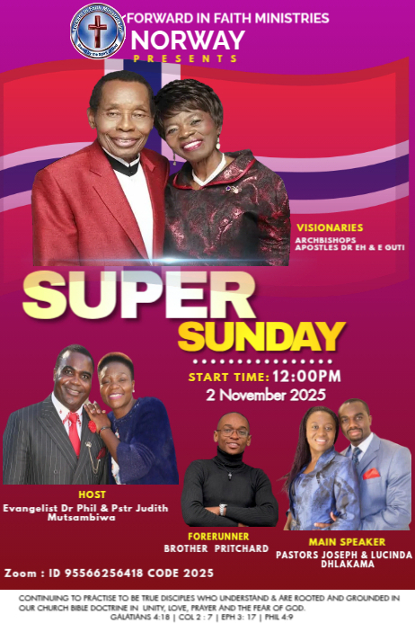 Prophetic Sunday | PosterMyWall