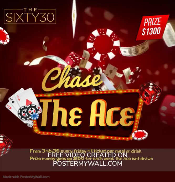 Chase the ace | PosterMyWall