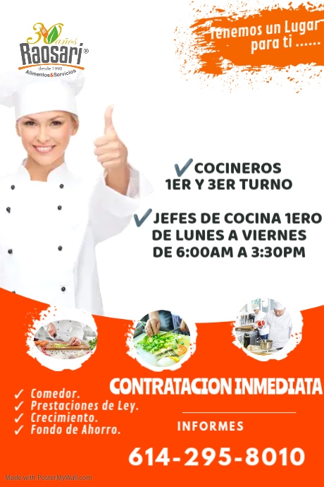 Copy of Personal Chef Catering Service Flyer Template | PosterMyWall