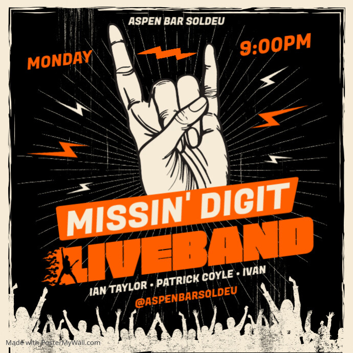 BATTLE OF THE BANDS BANNER | PosterMyWall
