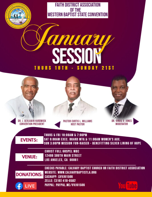 FDA January Session 2024 | PosterMyWall