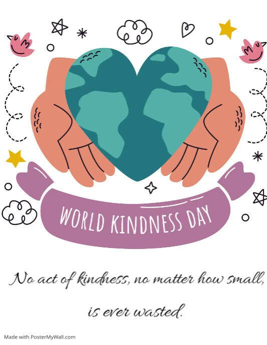 world kindness day | PosterMyWall