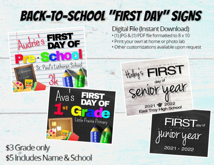 First Day 1 AD | PosterMyWall