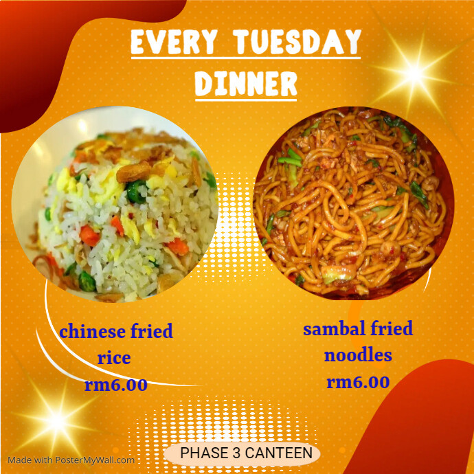 MONDAY LUNCH | PosterMyWall