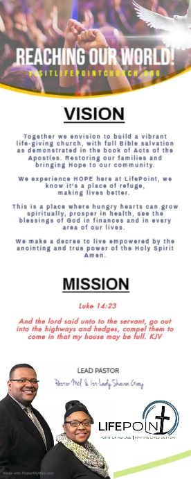 Vision Banner 2023 | PosterMyWall