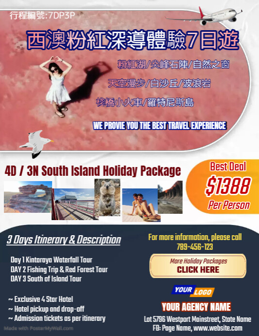 Holiday Package Flyer Design | PosterMyWall