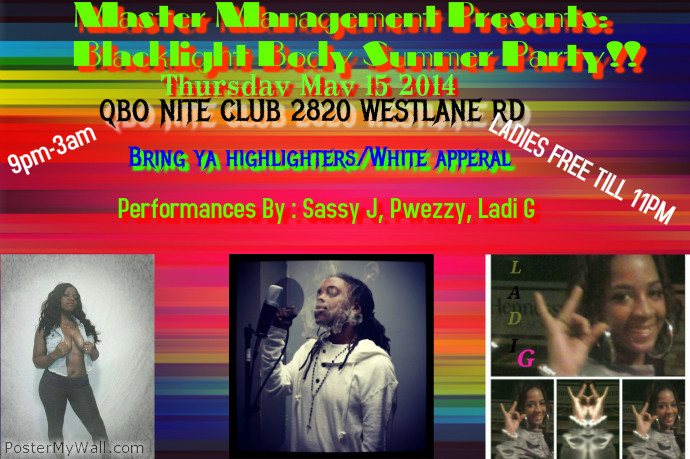 Copy of highlighter party | PosterMyWall