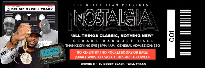 Copy of black and red colors ticket template design (2) | PosterMyWall