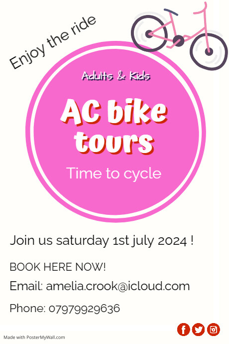 Template bicycle | PosterMyWall