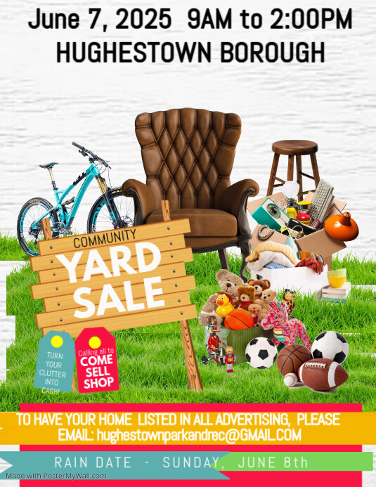 Copy of COMMUNITY YARD SALE | PosterMyWall