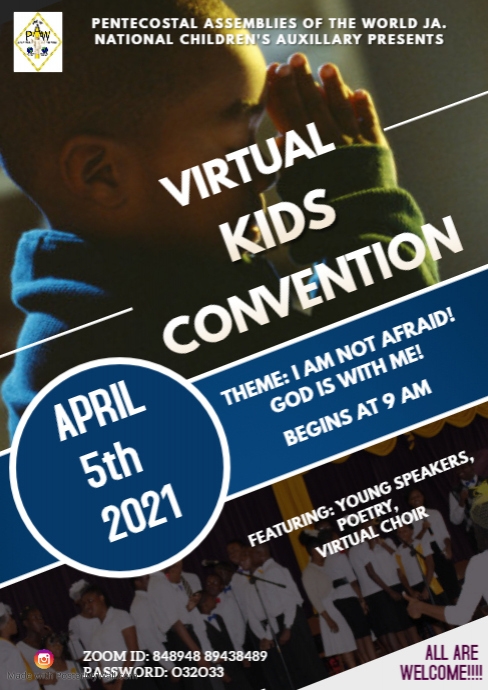 Copy of Copy of KIDS church flyer | PosterMyWall