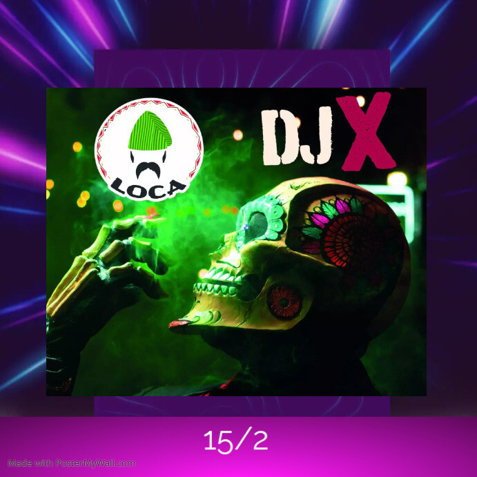 Saturday Dj Party Poster Template | PosterMyWall