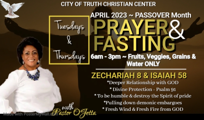 Copy of Prayer and Fasting (1) | PosterMyWall