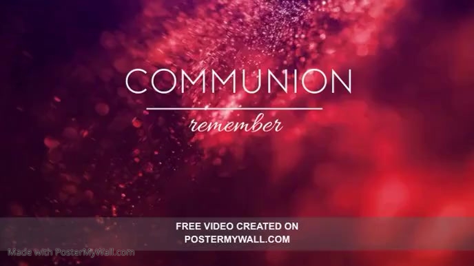 COMMUNION | PosterMyWall