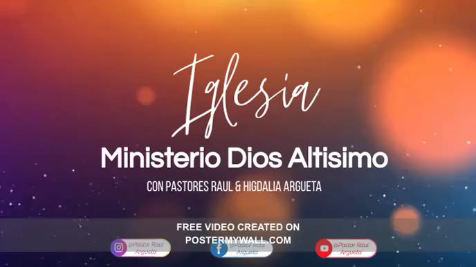 motion graphics for church | PosterMyWall