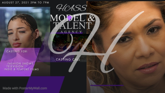 Copy of Model Agency Twitter Post | PosterMyWall