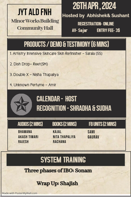 Copy of Simple Restaurant Menu Template | PosterMyWall