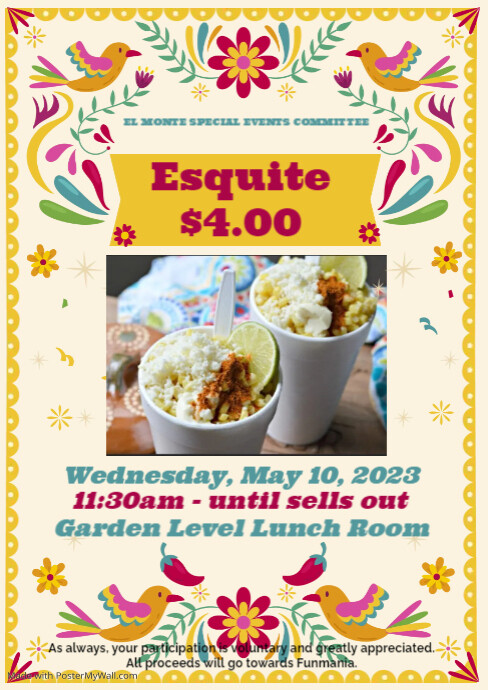 05/10/2023 ESQUITE SALE | PosterMyWall