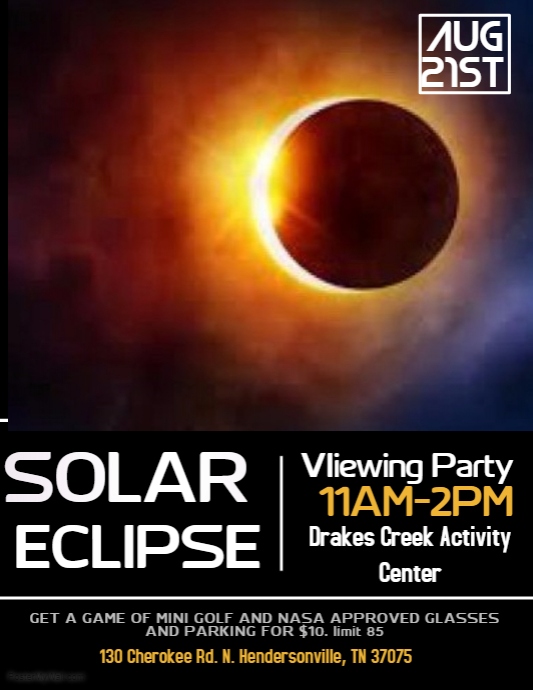 Eclipse Viewing Party | PosterMyWall