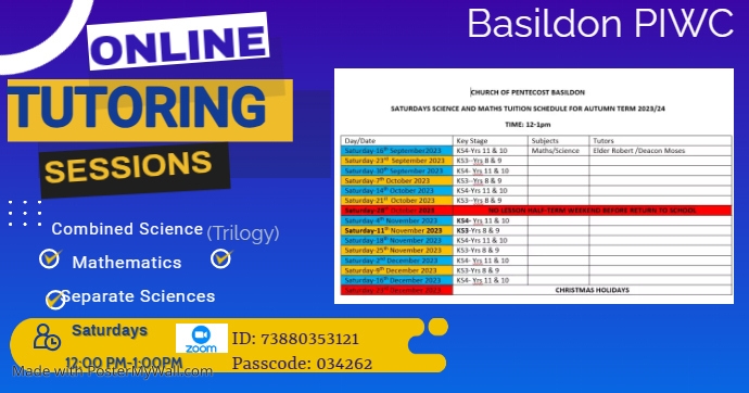 Zoom Online Classes Facebook Post Banner | PosterMyWall
