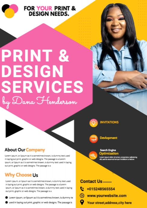 Copy of business flyer design | PosterMyWall