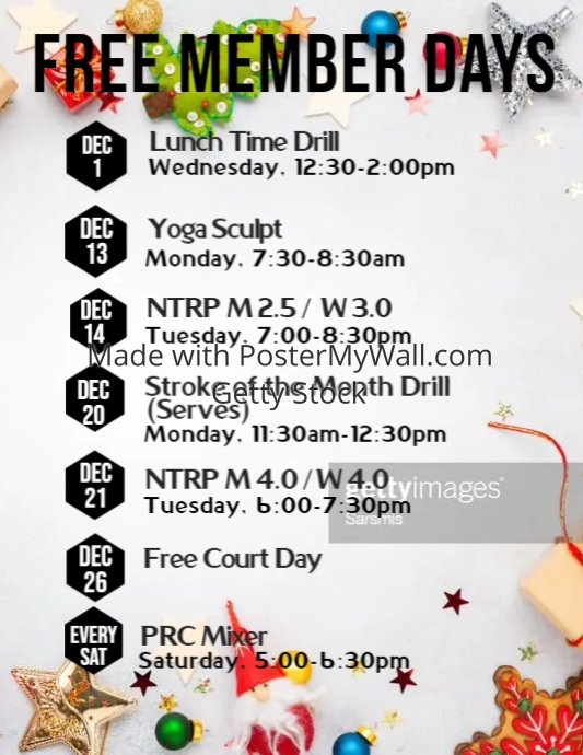 Copy of Free Member Days | PosterMyWall