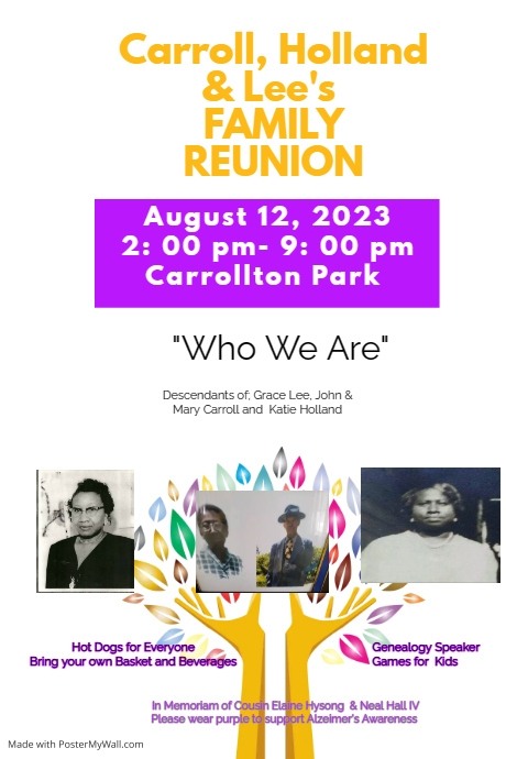 Family Reunion Poster Template | PosterMyWall