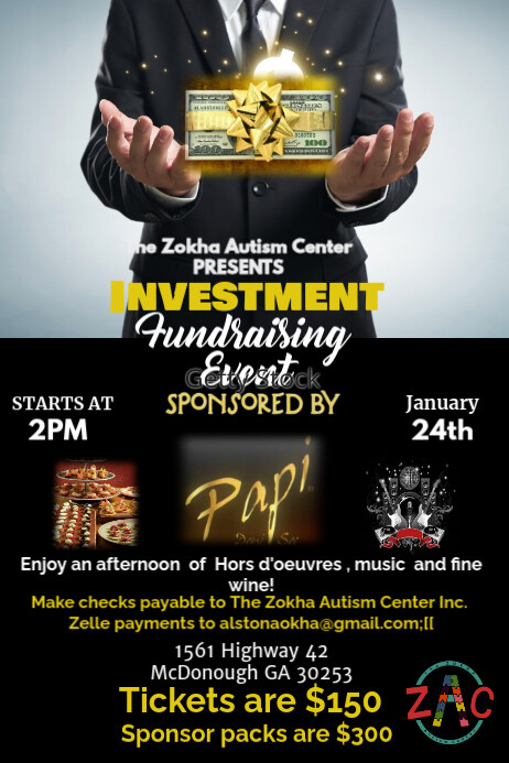 Investing money flyer template | PosterMyWall