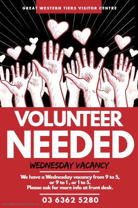 Volunteers Needed Poster | PosterMyWall