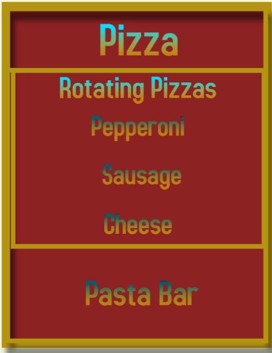 Pizza Signage | PosterMyWall