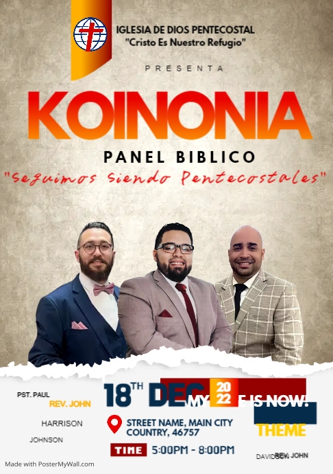 church conference | PosterMyWall