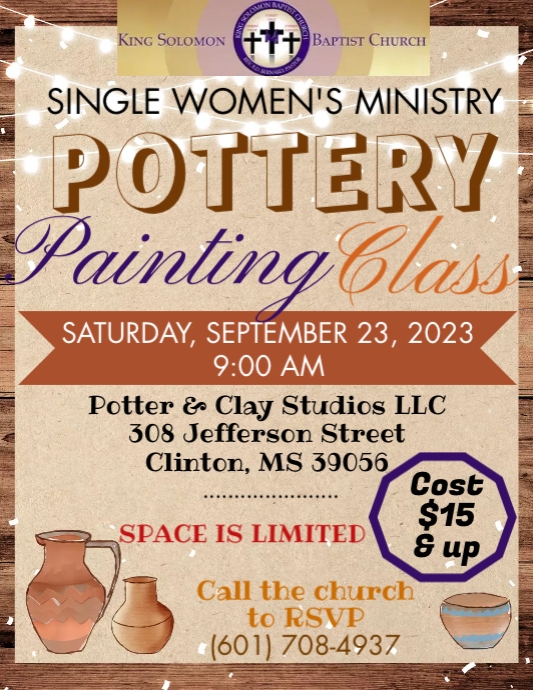 Copy of Pottery class school flyer | PosterMyWall