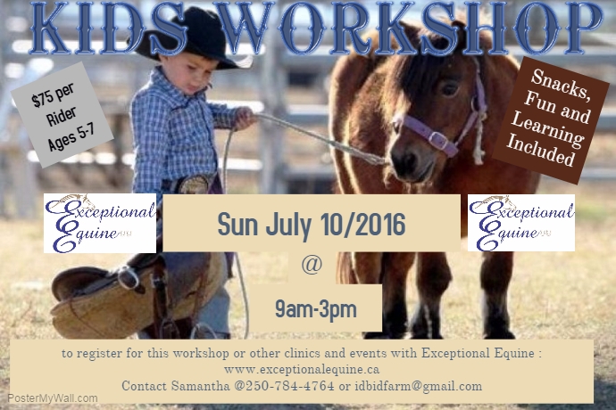 Kids Workshop | PosterMyWall