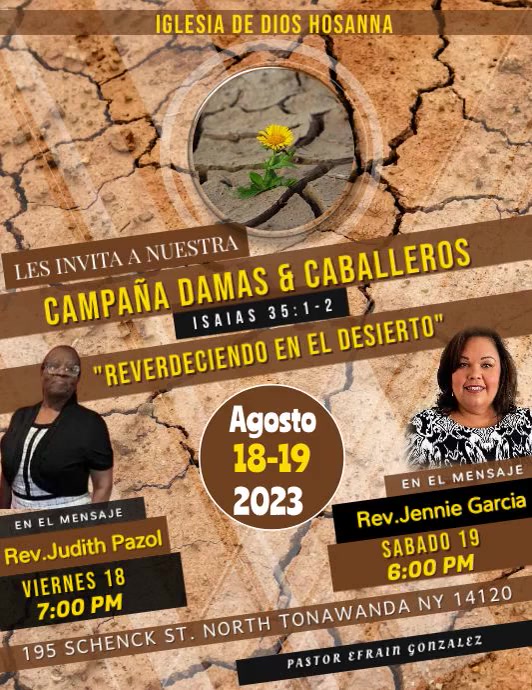 Campaña de damas | PosterMyWall