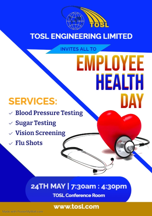 HEALTH TALK FLYER | PosterMyWall