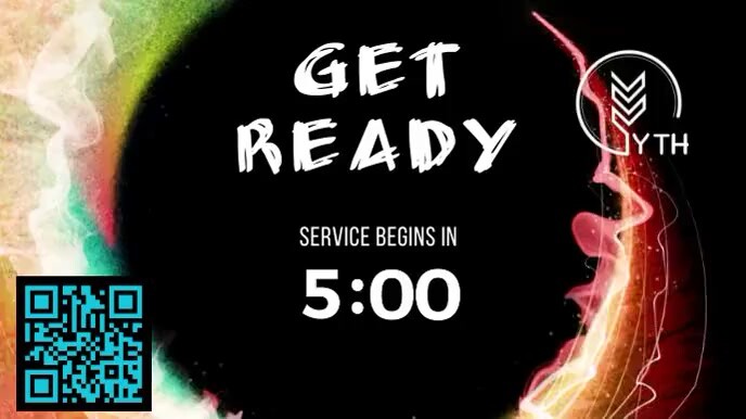 Worship Welcome Timer | PosterMyWall