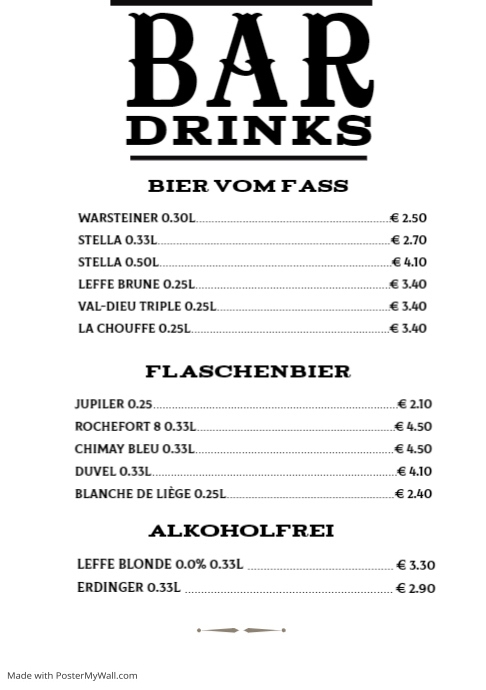 Copy of Kopie von Bar Pub Drinks Biere | PosterMyWall