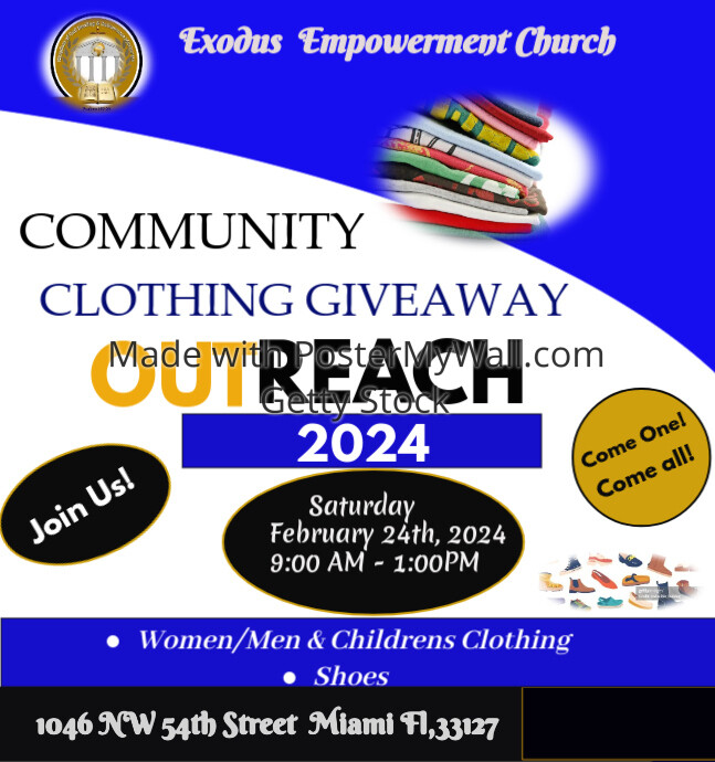 Community Outreach Day (1) | PosterMyWall