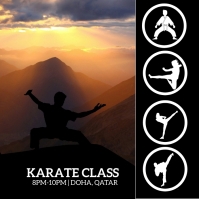 52 KARATE Template | PosterMyWall