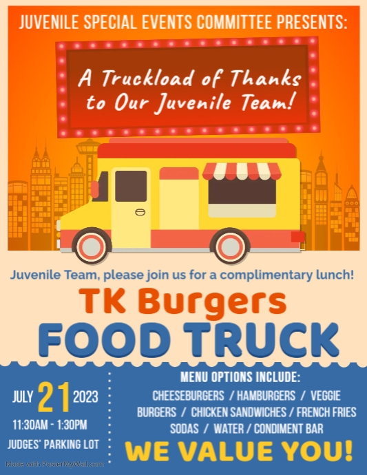 Modern City Food Truck Flyer Template | PosterMyWall