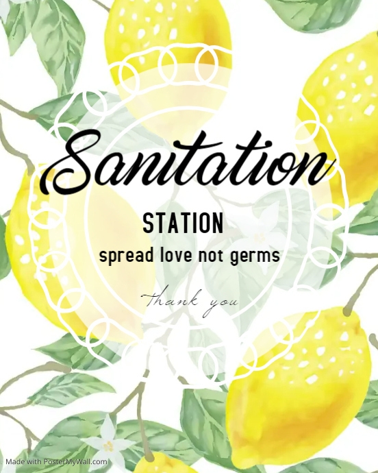 flyer template poster lemon tea | PosterMyWall