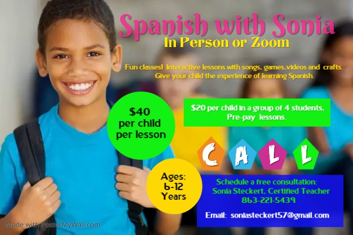 Homework Classes Banner | PosterMyWall