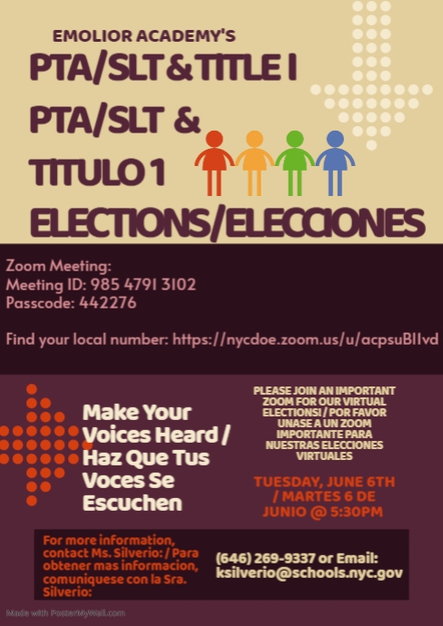 Copy of PTA Elections Flyer | PosterMyWall