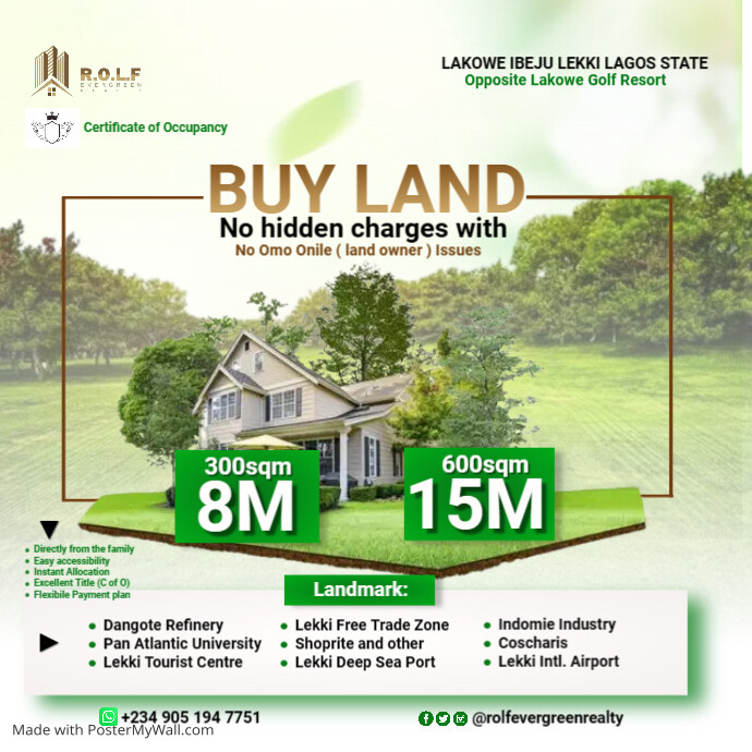 Copy of Land Property 2 | PosterMyWall