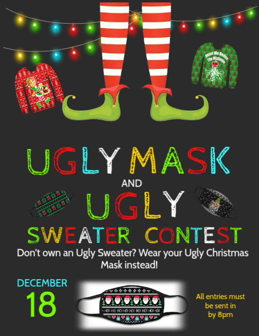 Copy of Ugly Sweater Contest | PosterMyWall