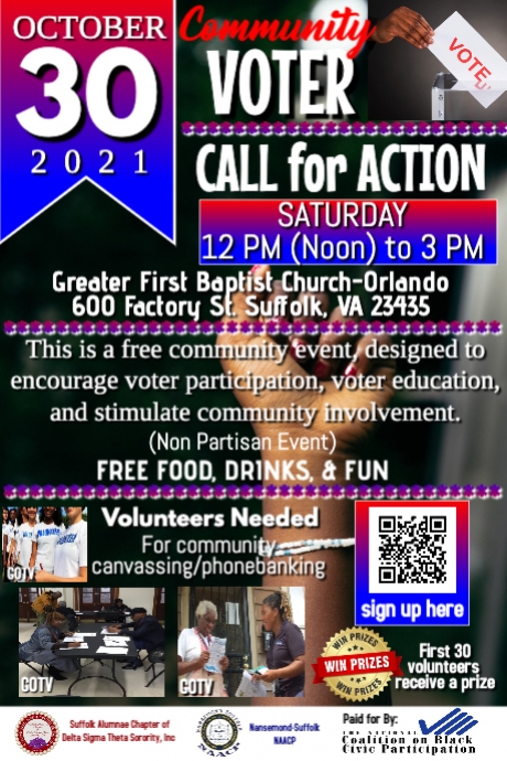 2021 Call For Action | PosterMyWall