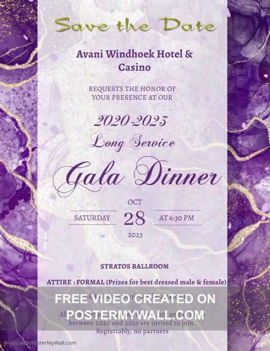 Gala Invitation Template | PosterMyWall
